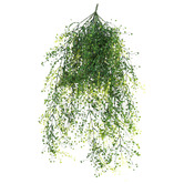 BotanicArtisan 90cm Faux Hanging Mixed Green String of Pearls | Temple ...