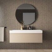 Sanremo 1200mm Wall Hung Single Vanity with Polymarble Countertop ...