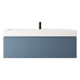Sanremo 1200mm Wall Hung Single Vanity with Polymarble Countertop ...