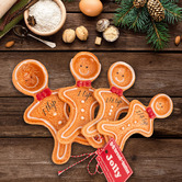 4 Piece Carol Gingerbread Man Measuring Spoon Set | Temple & Webster