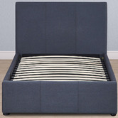 Milano Charcoal Milano Luxury Gas Lift Storage Bed | Temple & Webster