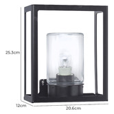 Hugy Aluminium Outdoor Wall Light | Temple & Webster