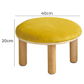 4 Piece Jooyes Kids' Flannel Stool Set | Temple & Webster