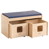 Kids' Lyra Bench with Storage | Temple & Webster