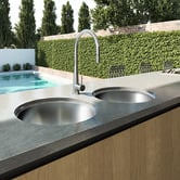 Oliveri Solitaire 490mm Single Stainless Steel Kitchen Sink | Temple ...