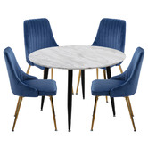 4 Seater Mariko Dining Table & Chair Set | Temple & Webster