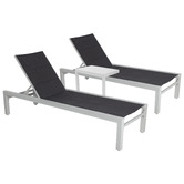 Ever Dreaming Living 2 Seater Aleeza Sun Lounge Set | Temple & Webster