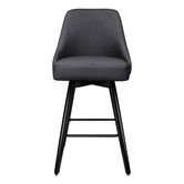 HoxtonRoom 65cm Augusta Swivel Bar Stools | Temple & Webster