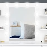 HoxtonRoom 2 Piece Willow Dressing Table & Stool Set | Temple & Webster