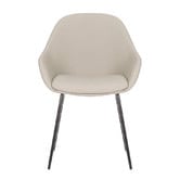 By Designs Benicio Faux Leather Dining Chairs | Temple & Webster