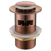 FontaineIndustries Rosa 32mm Brass Pop-Up Basin Waste with Overflow ...