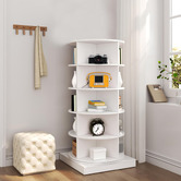 Modern Collective Milly 113cm Rotating Shelving Unit | Temple & Webster