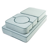 5 Piece Rivie Outdoor Modular Pillow Stack Set | Temple & Webster