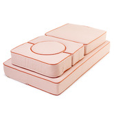 5 Piece Rivie Outdoor Modular Pillow Stack Set | Temple & Webster