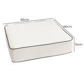 5 Piece Rivie Outdoor Modular Pillow Stack Set | Temple & Webster