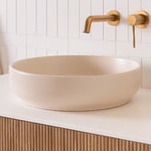 ArchitecturalDesigner Monroe 400mm Round Ceramic Above Counter Basin ...