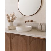 ArchitecturalDesigner Monroe 400mm Round Ceramic Above Counter Basin ...