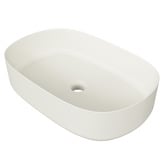 Timberline Myrtle 550mm Oval Ceramic Above Counter Basin | Temple & Webster