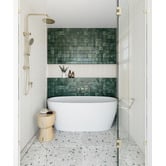 TiagoTapware Aries 200mm Cross Handle 1/4 Turn Bath Wall Tap Set ...