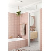 TiagoTapware Rumi Brass Double Towel Rail | Temple & Webster