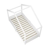 LivingFusion Kids' Yumi Pine Wood House Bed Single | Temple & Webster