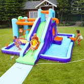 LivingFusion Shaggy Inflatable Water Play Centre | Temple & Webster