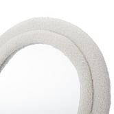 LivingFusion Verity Boucle Full Length Mirror | Temple & Webster