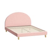 LivingFusion Seraphine Boucle Bed | Temple & Webster