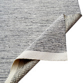 Boulevarde Rugs Black Boondi Hand-Woven Wool Rug | Temple & Webster