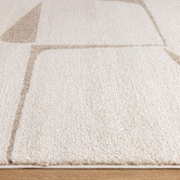 Beige Loki Abstract Rug | Temple & Webster