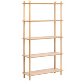Kayla Bay by Temple & Webster Banjo 3 Tier & 5 Tier Bookcase Set