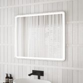 Nueva Bathware Nueva Rectangle LED Mirror | Temple & Webster