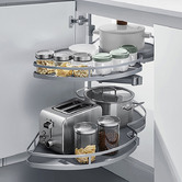 Higold Diamond Corner Swing Out Kitchen Storage | Temple & Webster