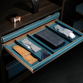 B Series Adjustable Pull-Out Wardrobe Storage Tray | Temple & Webster