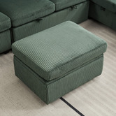 Cassington_Home Eviana 6 Seater King Single Modular Sofa Bed & Ottoman ...