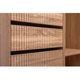 Malmo Fluted Built-In Wardrobe | Temple & Webster