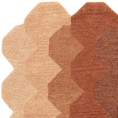 Asiatic Rust Hive Hand-Tufted Wool Rug | Temple & Webster