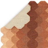 Asiatic Rust Hive Hand-Tufted Wool Rug | Temple & Webster