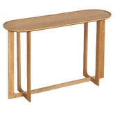 NordicStreet Daius Oak Wood Console Table | Temple & Webster
