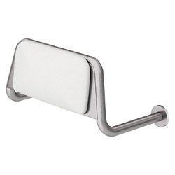 Accessible Stainless Steel Toilet Back Rest | Temple & Webster