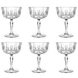 RCR Opera 240ml Champagne Coupe Glasses | Temple & Webster