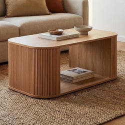 EstudioFurniture Villeneuve Rectangular Coffee Table | Temple & Webster