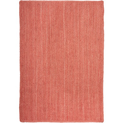 Network Rugs Terracotta Hand-Braided Jute Rug | Temple & Webster