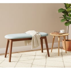 Mikasa Furniture Oslo Upholstered Dining Bench | Temple & Webster