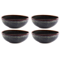 Reactive Brown Artistica 16cm Cereal Bowls | Temple & Webster