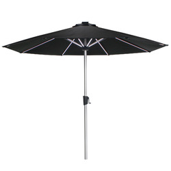 Coolaroo 3m LED Market Umbrella | Temple & Webster