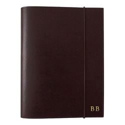 Corban & Blair A5 Brown Leather Refillable Journal | Temple & Webster