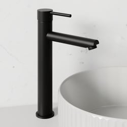 Expert Homewares Solander 300mm Tall Round Basin Mixer | Temple & Webster