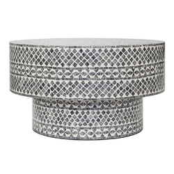 The Decor Store Denise Round Capiz Shell Coffee Table | Temple & Webster