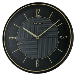 34cm Silent Sweep Wall Clock | Temple & Webster